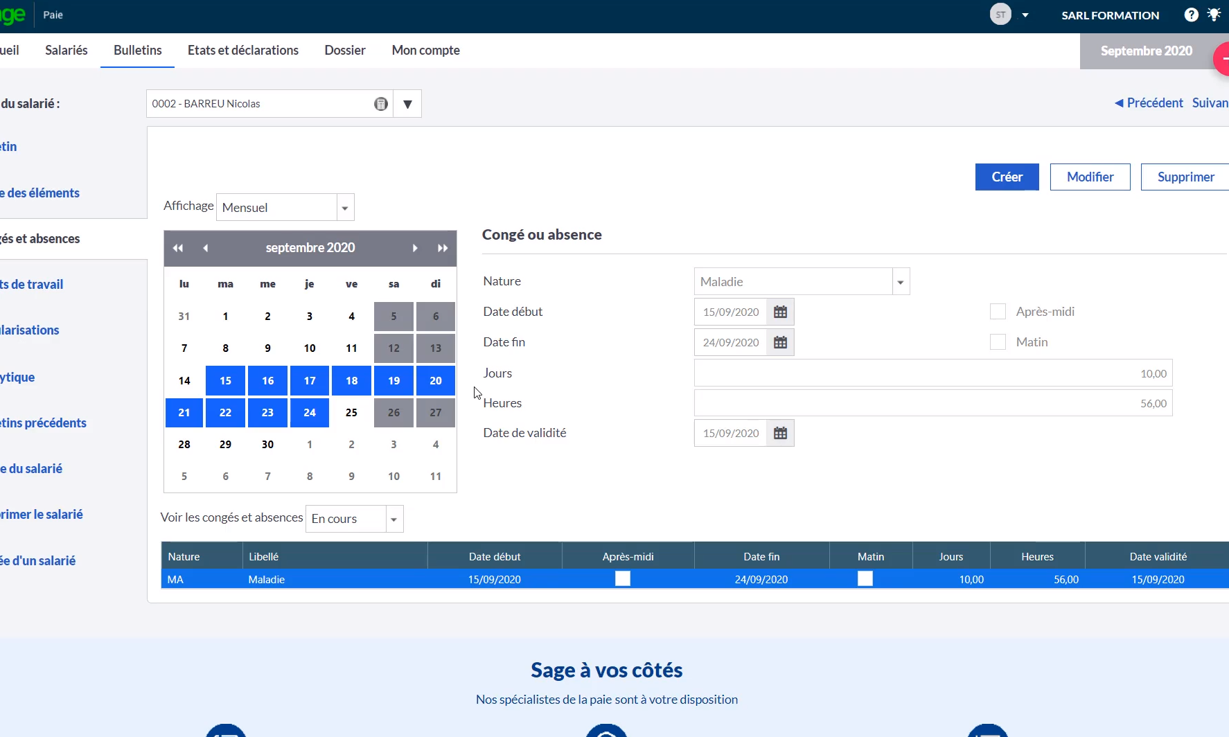 Sage Business Cloud Paie - GILSOFT
